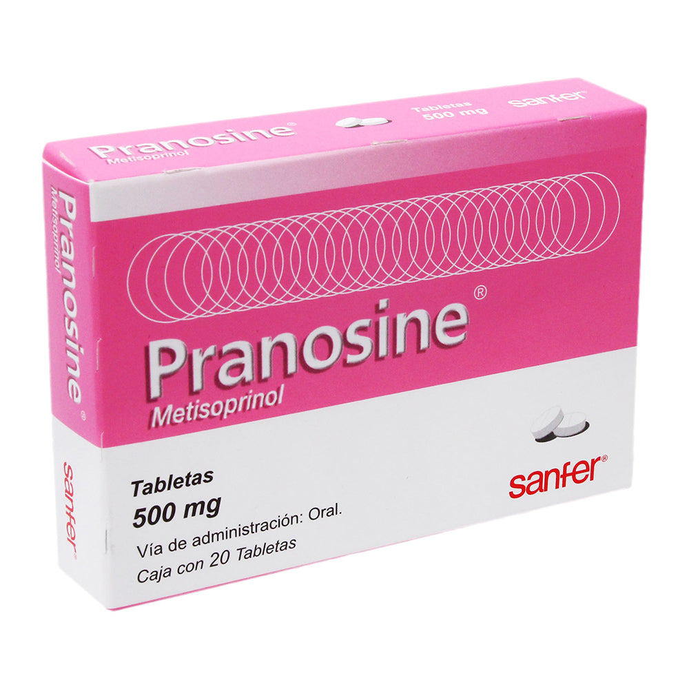 PRANOSINE 500MG TAB C20 – CostoFarma