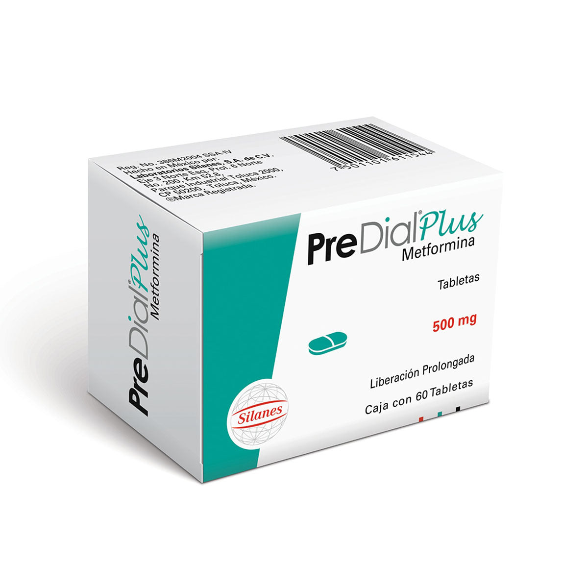 PREDIAL PLUS 500MG - TAB 60 – CostoFarma