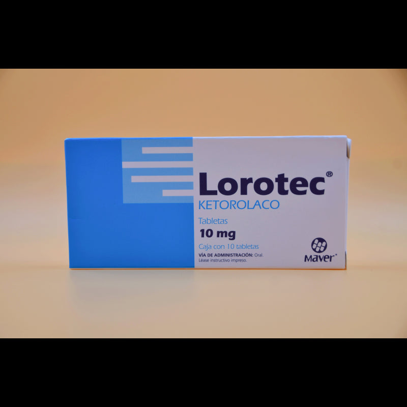 LOROTEC TAB. 10 MG. CAJA C/10 – CostoFarma