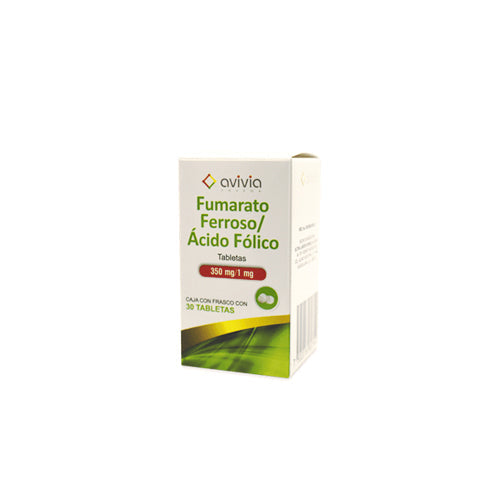 FUMARATO FERR/ AC FOLICO 30 TAB 350/1 MG – CostoFarma