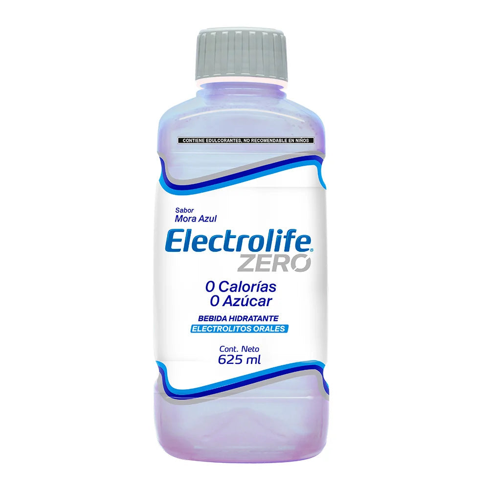 ELECTROLIFE ZERO MORA AZUL 625 ML – CostoFarma